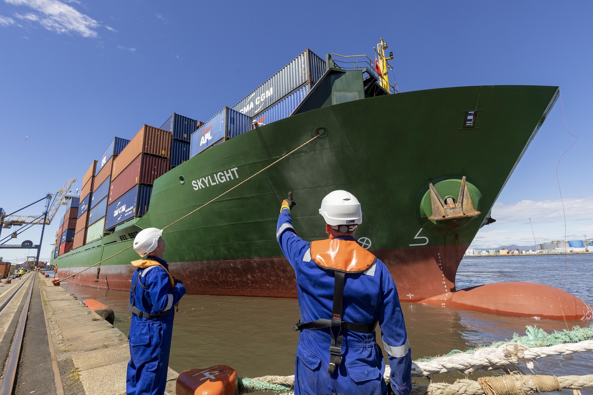 New Grangemouth container route launches – Inside Marine