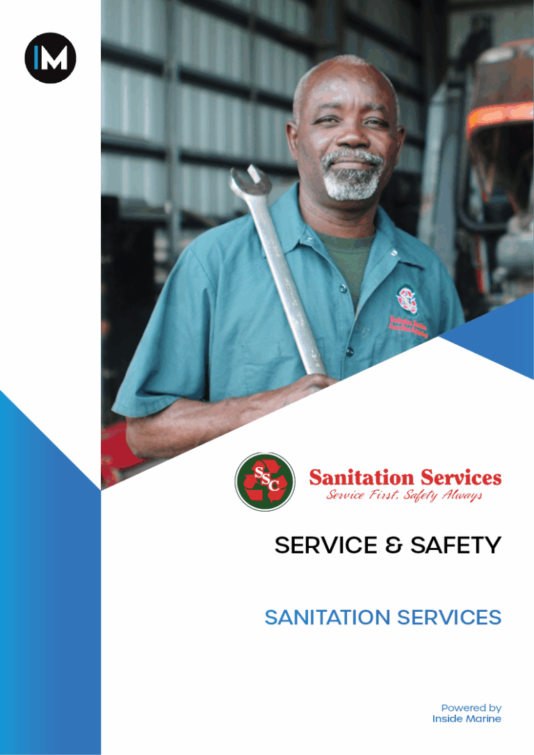 Sanitation Services – Inside Marine